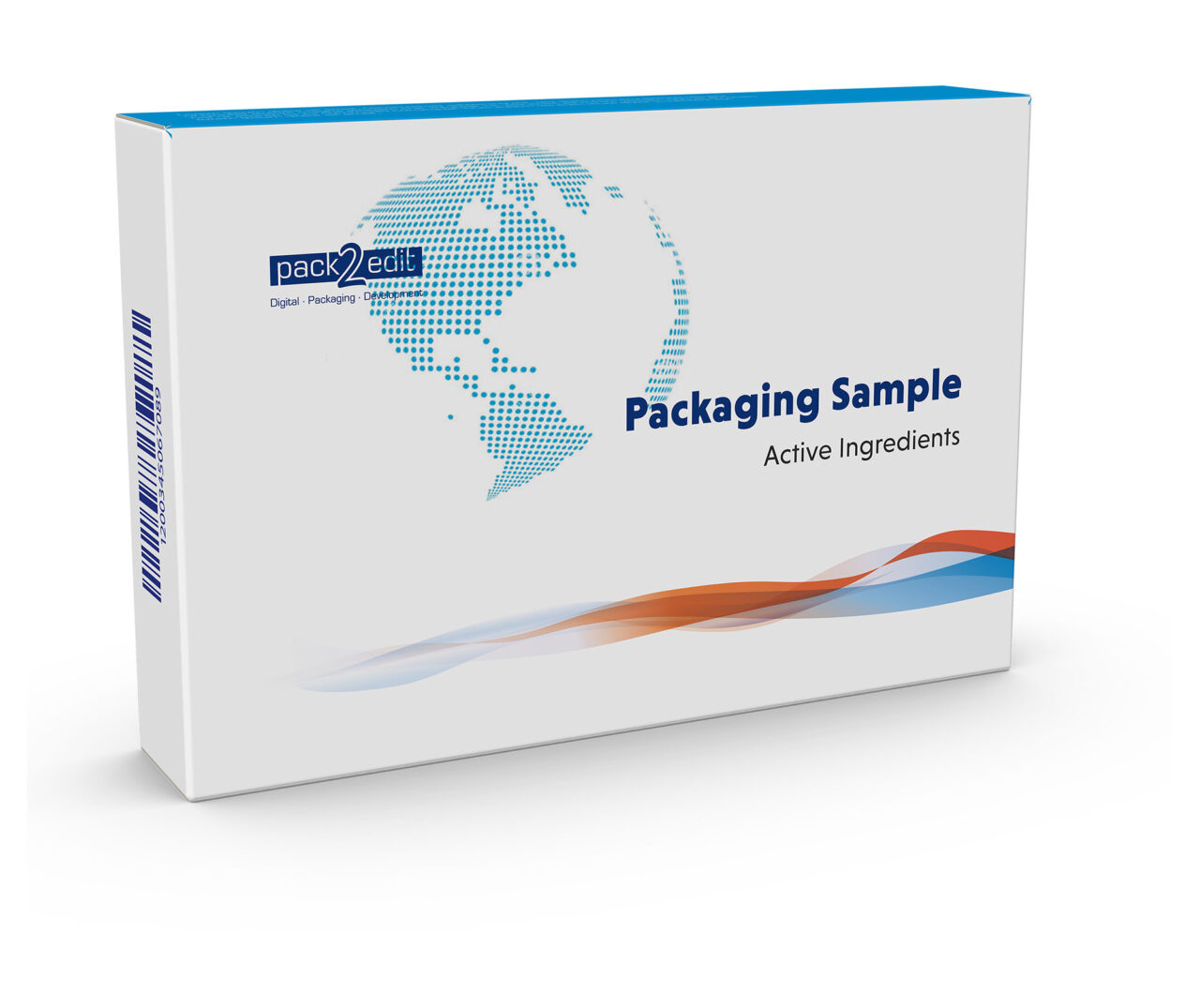 3D/Packshots · Visualisation of packaging in 2D and 3D